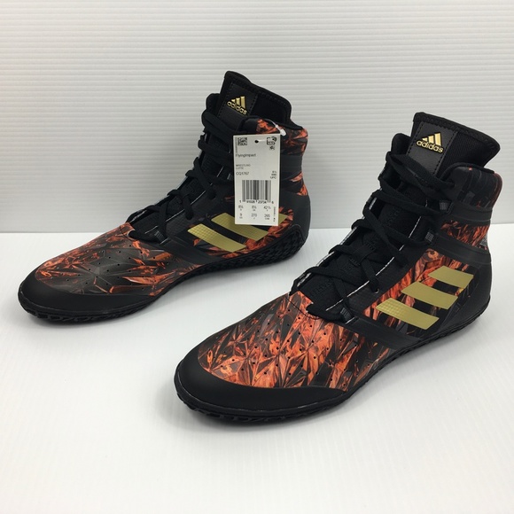 adidas | Shoes | Adidas Flying Impact Wrestling Shoes Black Gold | Poshmark